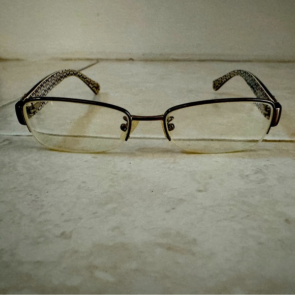 Coach | Accessories | Coach Eyeglass Frames Very Good Condition Brown ...